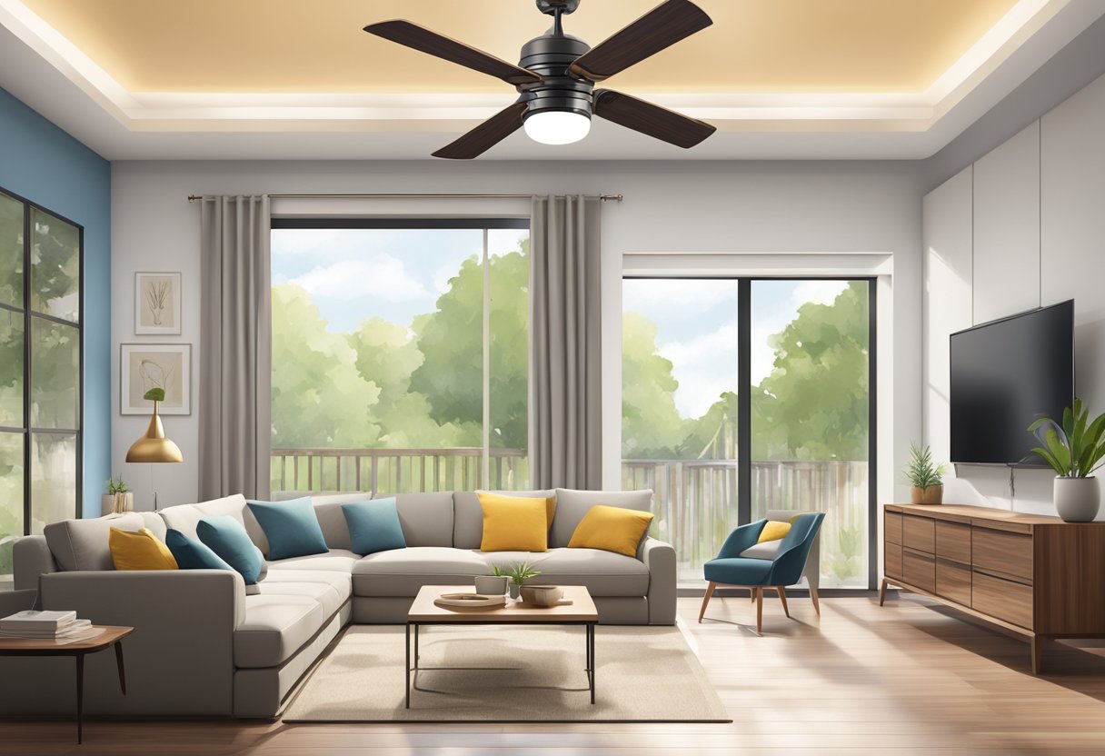 Electric Ceiling Fan: The Ideal Solution for Home Cooling and Energy ...