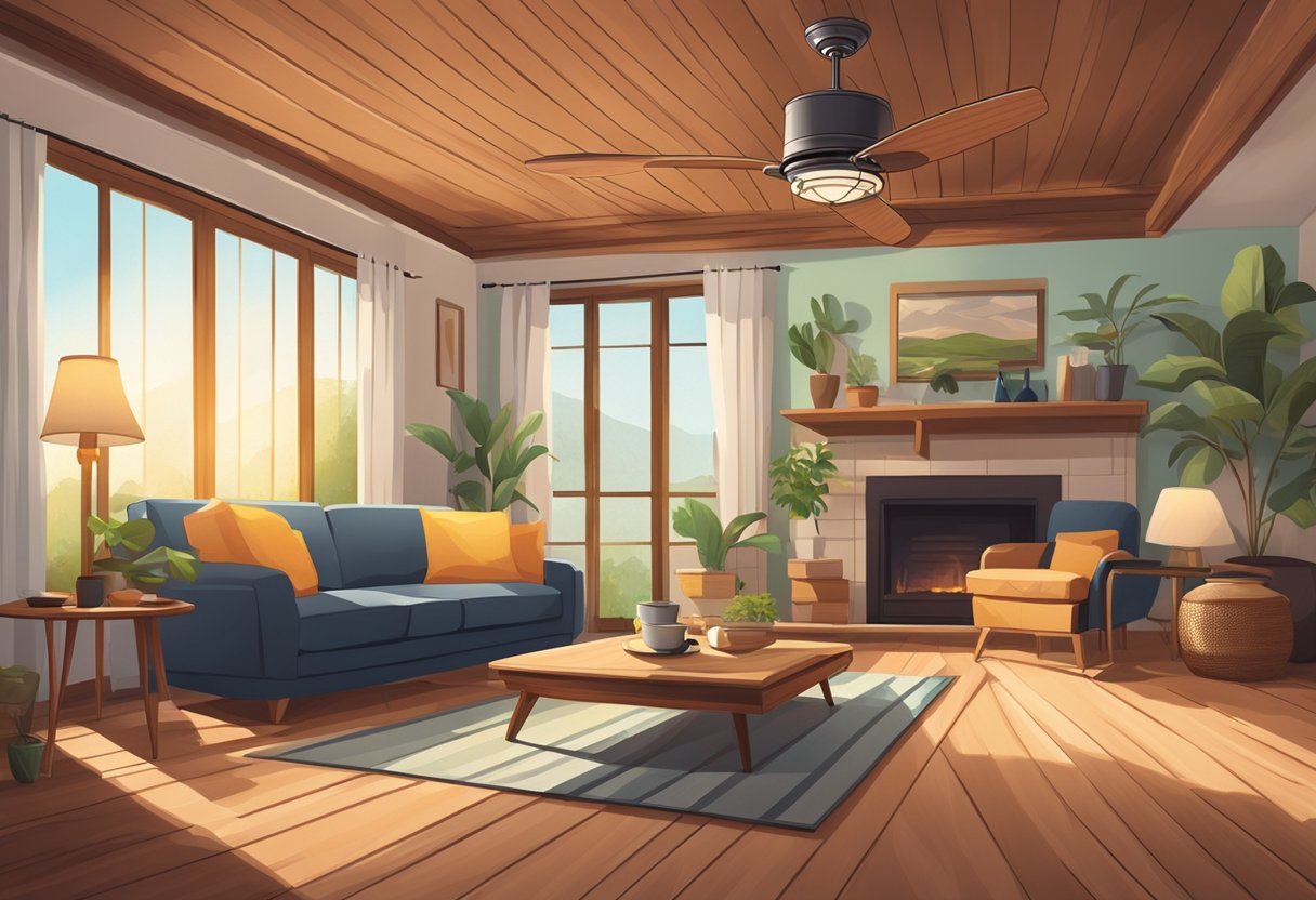 Wooden Ceiling Fan: Enhancing Your Home's Aesthetic and Airflow.
