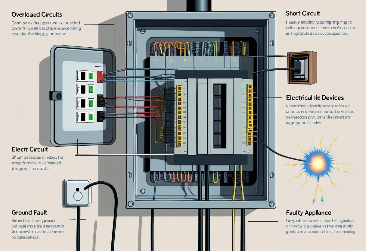 Causes of Circuit Breaker Tripping: Understanding Common Issues and Solutions - Magnify Electric